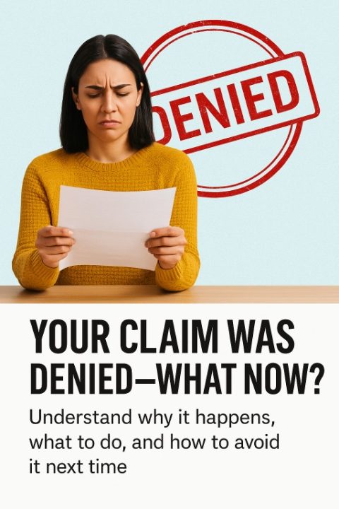 Your Health Insurance Claim Was Denied — What Now? - Policy Xplore